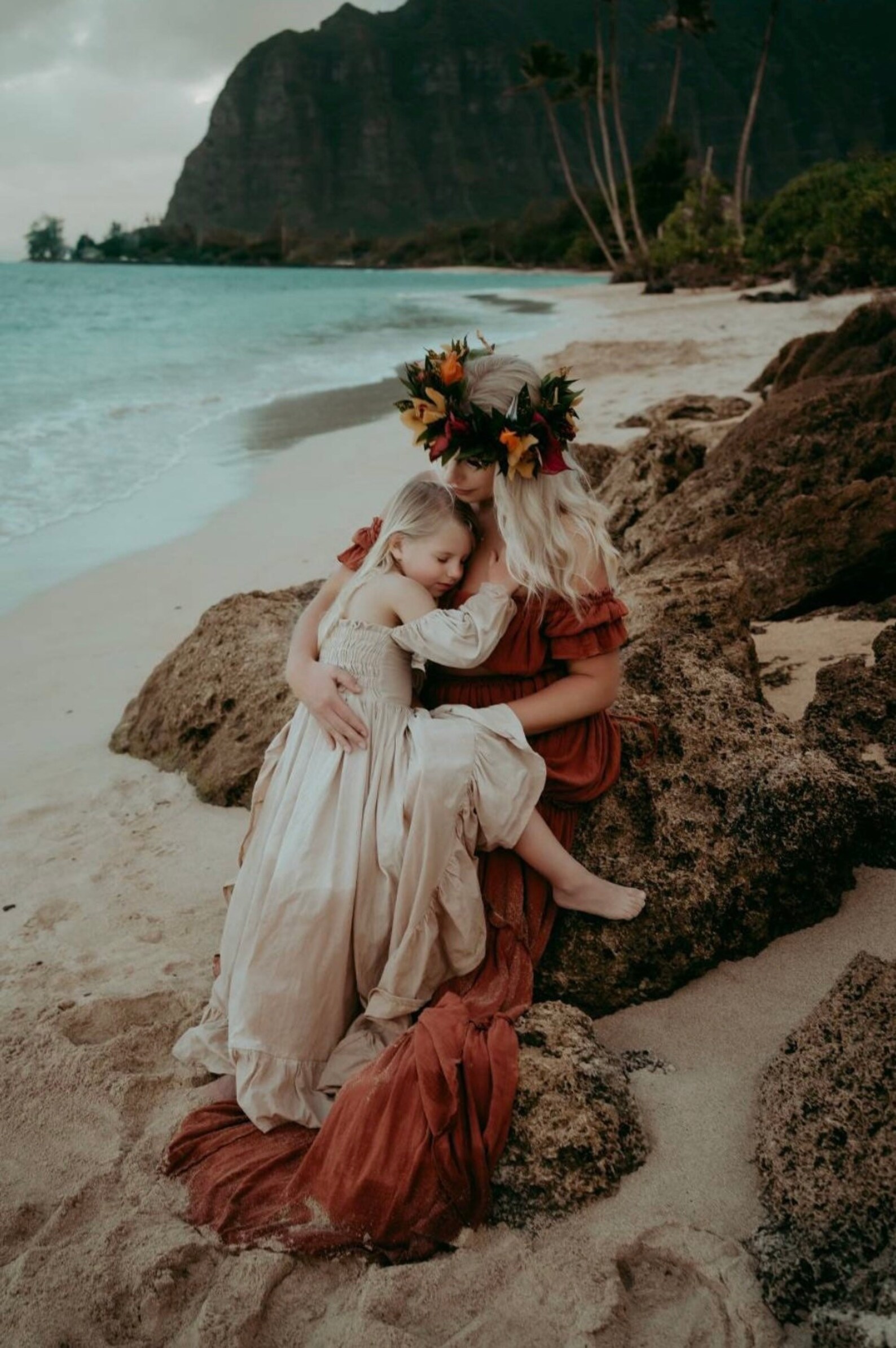Girls Toddler Boho Light Tan Linen Ruffled Dress W/ Elastic - Etsy