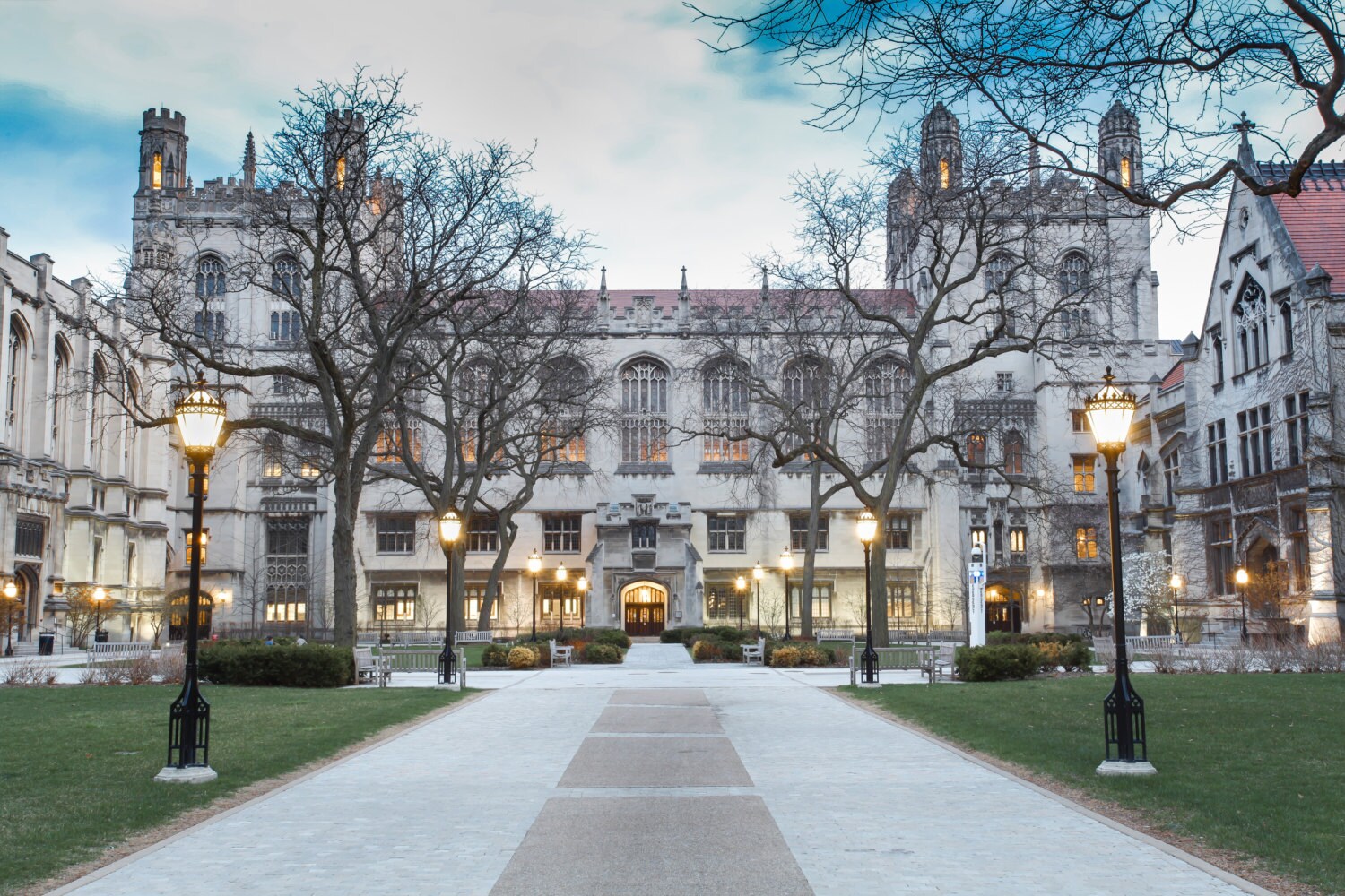 Chicago University Photograph- Harper Memorial Library, University of ...