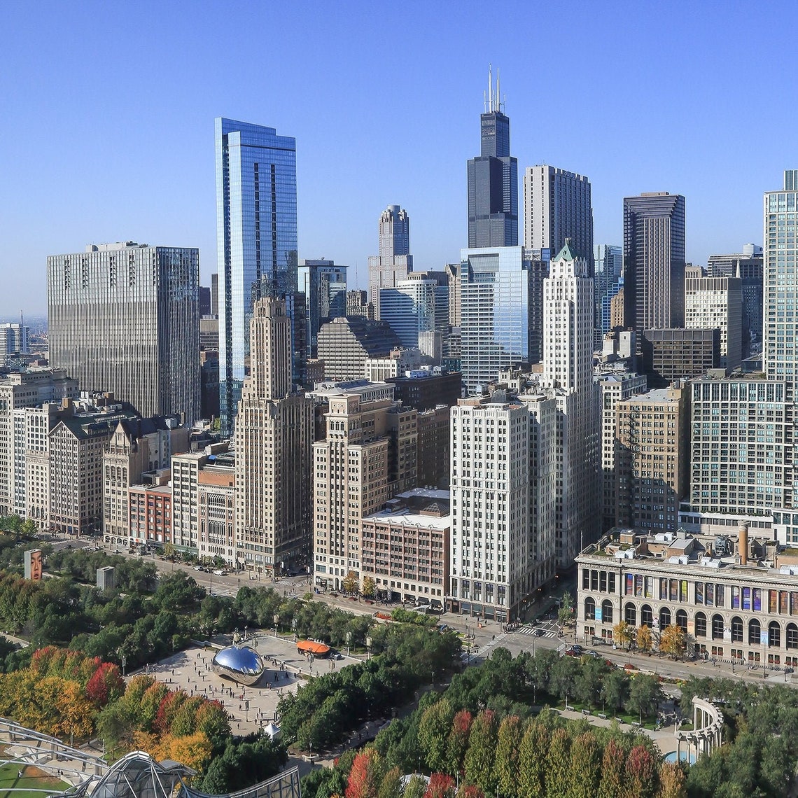 Chicago Wall Art, Chicago Photography, Millennium Park Photo Print ...