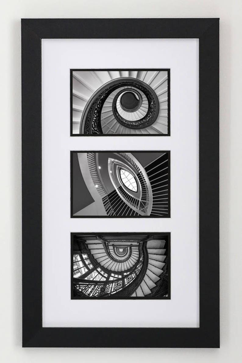 Abstract Photography Collage Frame 12x20, or Three Abstract Photo ...