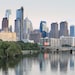 Philadelphia Skyline Photography, Philly Skyline Canvas, Philadelphia ...