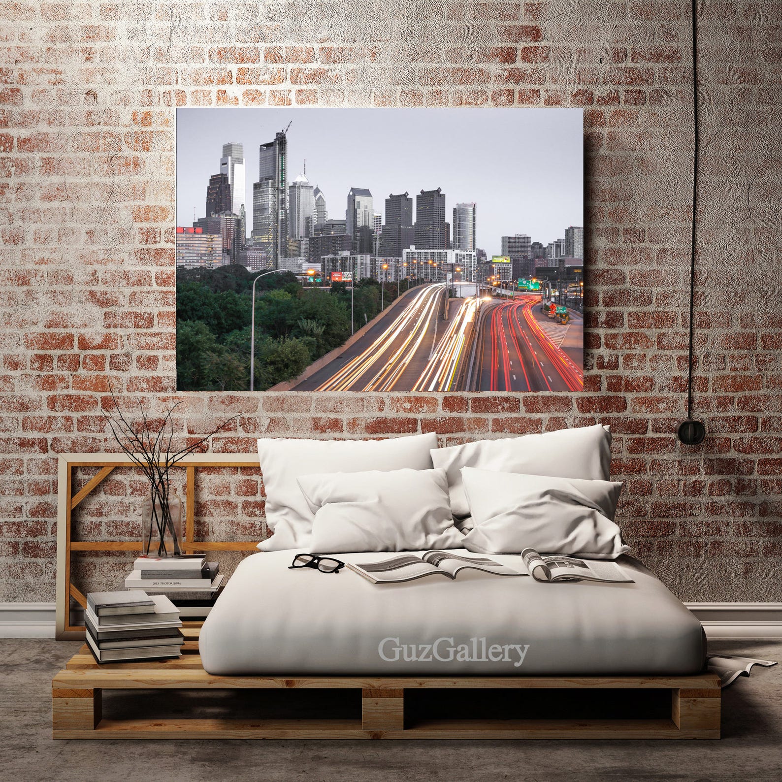Philadelphia Skyline Photography, Philadelphia Canvas, Philly Skyline ...