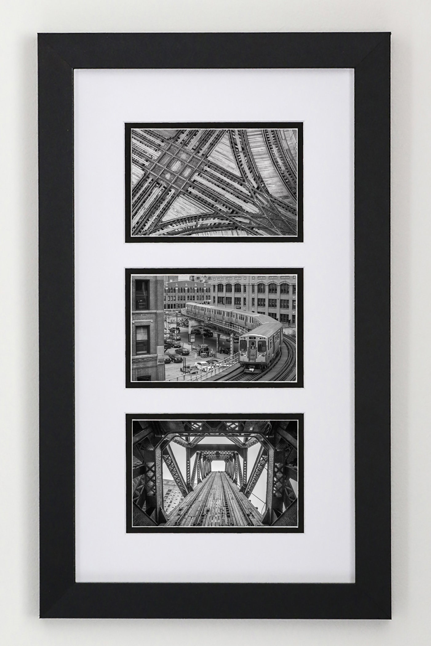 Chicago Train Photography, Sale Set of 3 Photo Prints, or 3 Canvas ...