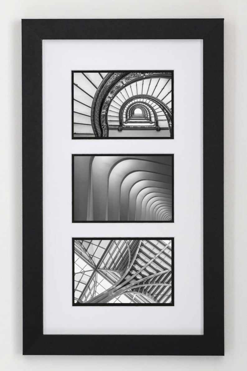 ABSTRACT Photography- Collage Frame 12x20, or Discounted Three Photo ...