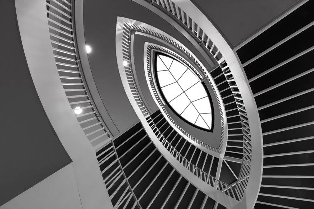 Collage Frame 12x20, Abstract Architecture Photography, Wall Art Decor ...