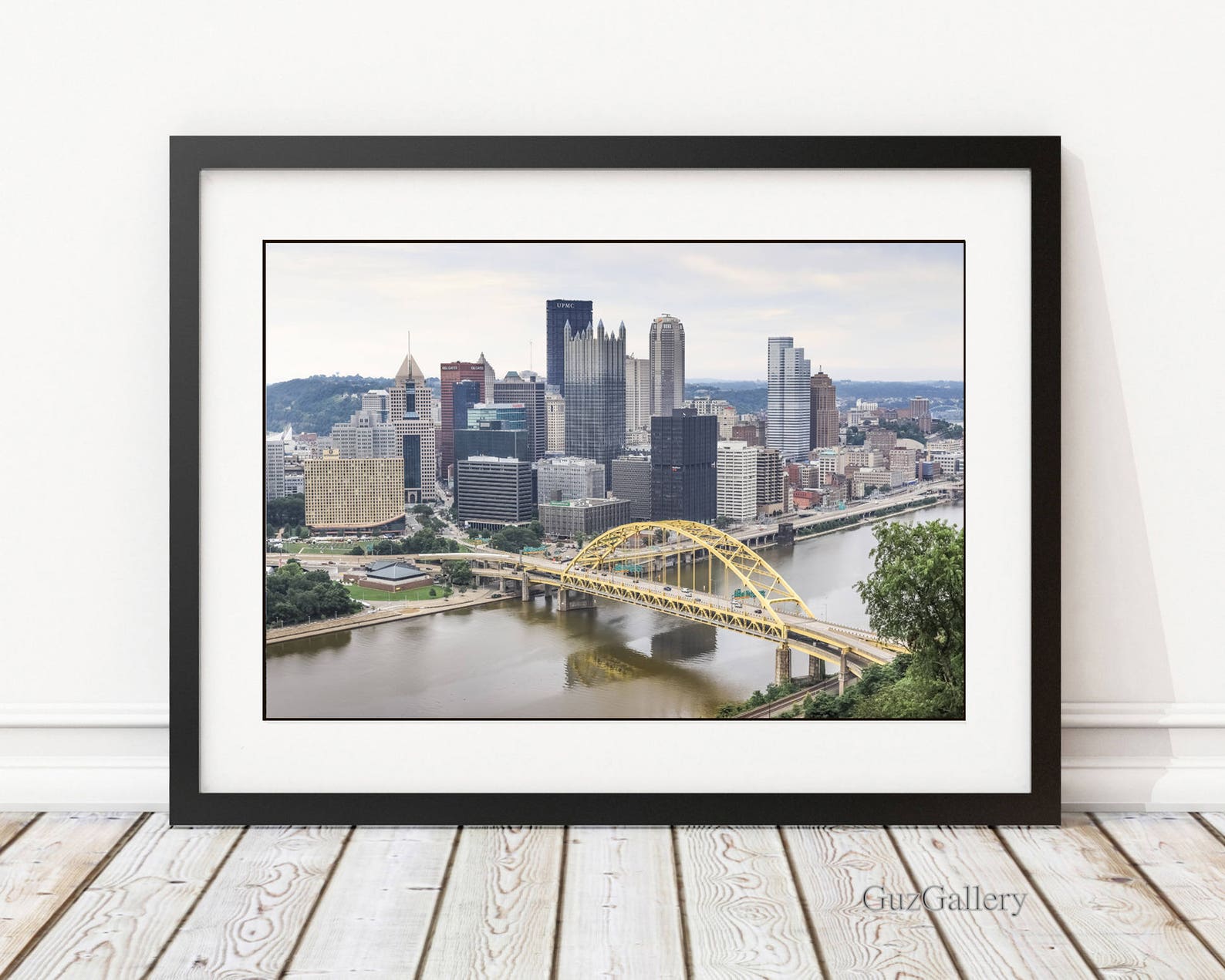 Pittsburgh Skyline Canvas, Pittsburgh Skyline Photography, Pittsburgh ...