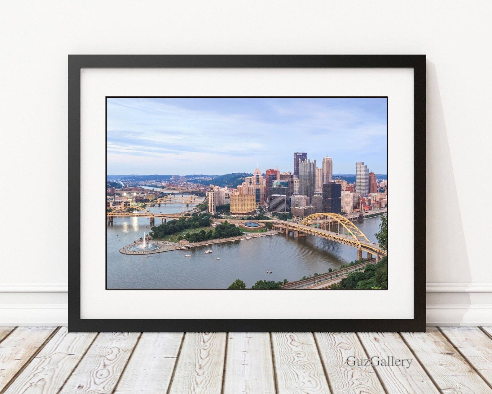 Pittsburgh Skyline Photography, Pittsburgh Skyline Canvas, Pittsburgh ...
