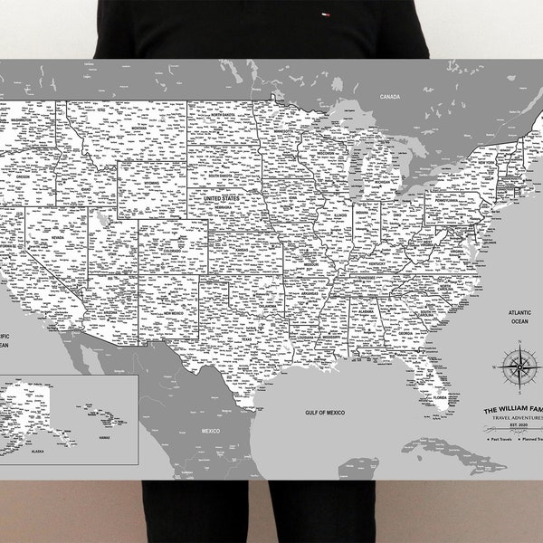 World Map With Foam Board - Etsy