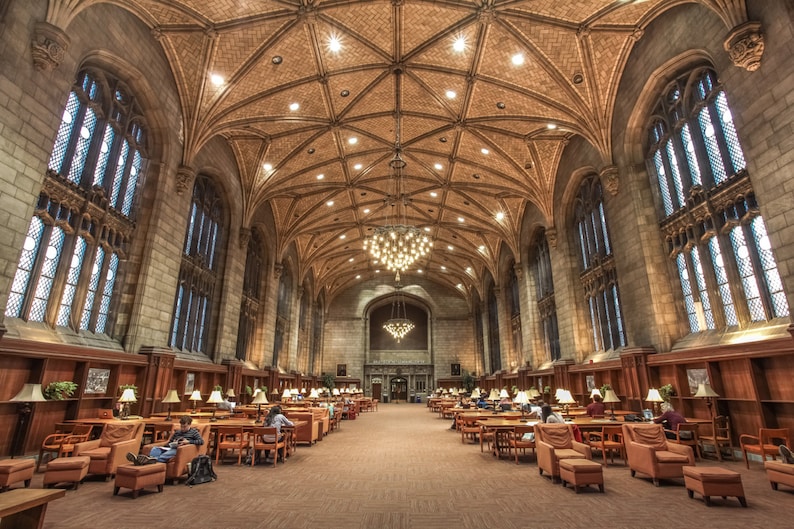 Chicago University Photography, Harper Memorial Library Interior ...