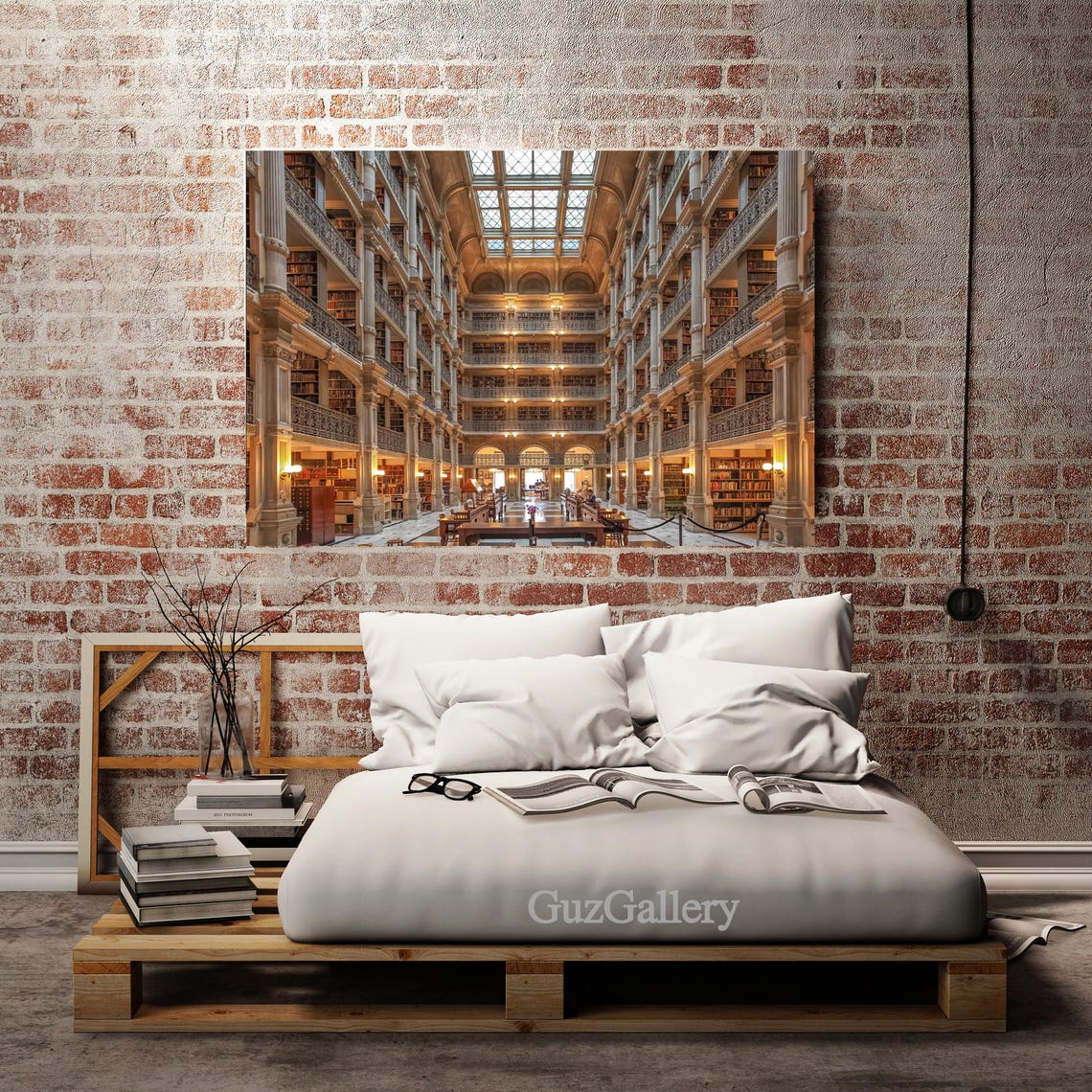 Baltimore Architecture Photography, Peabody Library Interior, Peabody ...