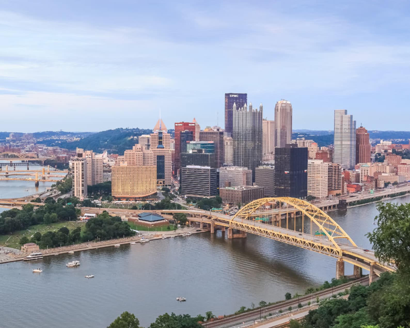 Pittsburgh Skyline Photography, Pittsburgh Skyline Canvas, Pittsburgh ...
