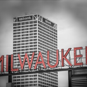 Milwaukee Neon Sign Photo, Milwaukee Photography, Milwaukee Public ...