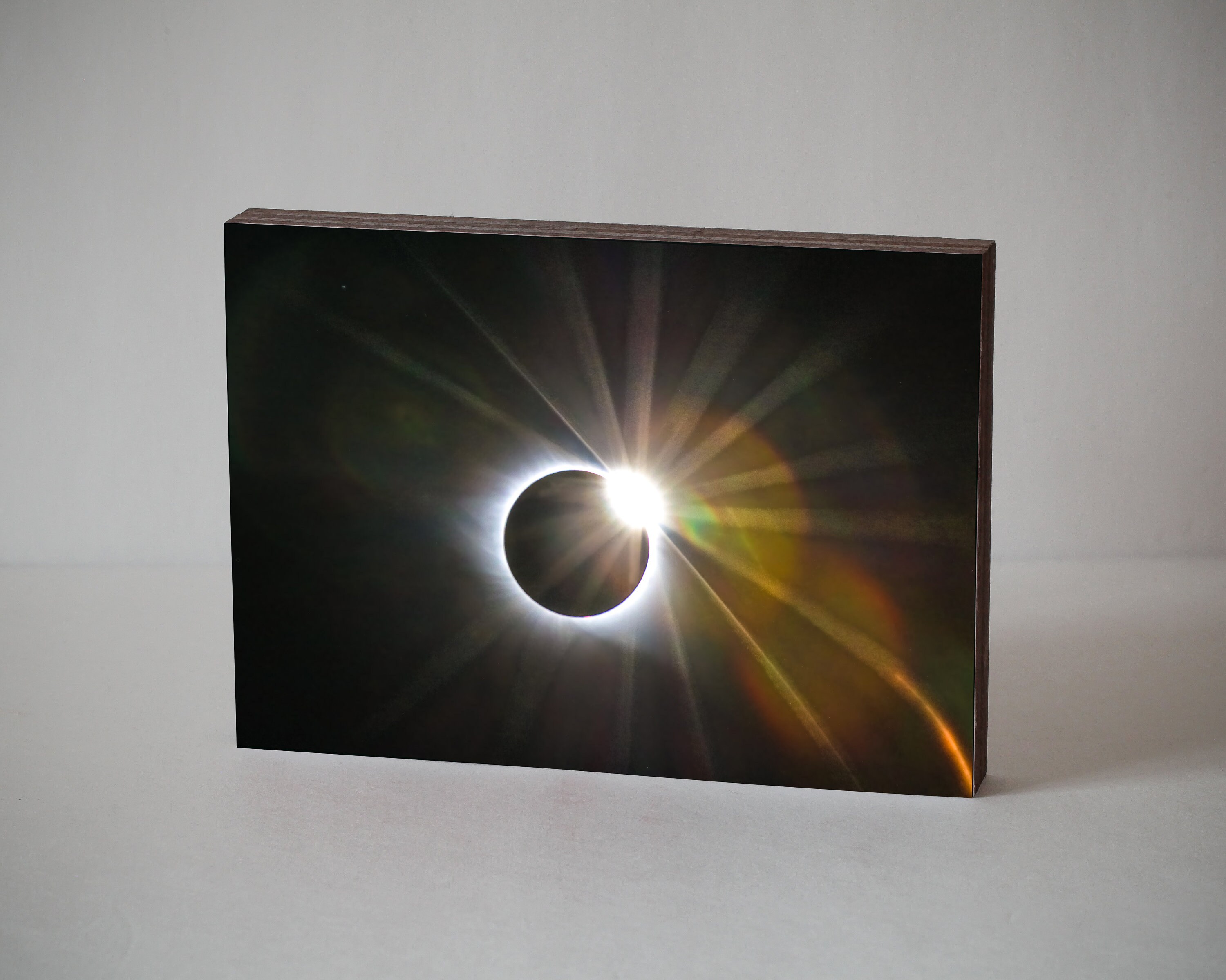 Astrophotography, Solar Eclipse Wall Art, Desk Decor, Diamond Ring ...