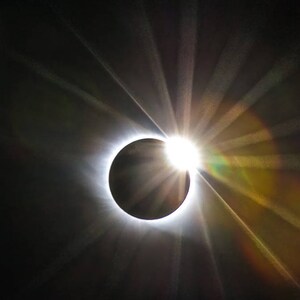 Eclipse Wall Art, Collage Frame 12x20, Total Solar Eclipse 2017 ...