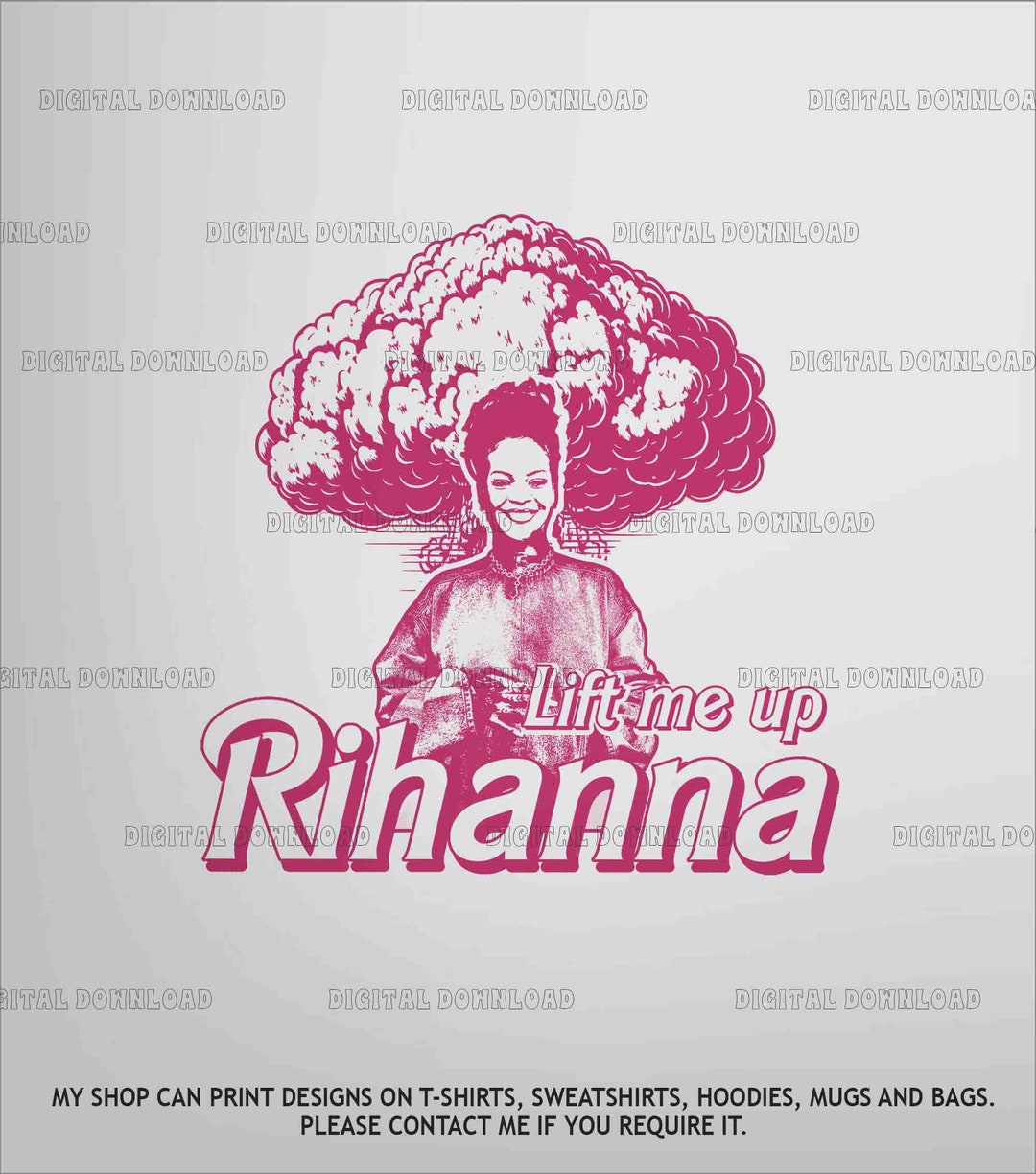 Rihanna PNG, Rihanna Png Digital Download File Sublimation, Svg File ...