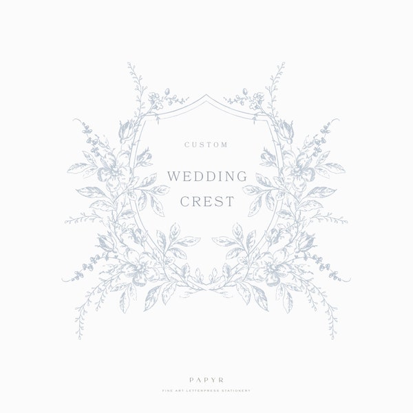 Wedding Crest - Etsy