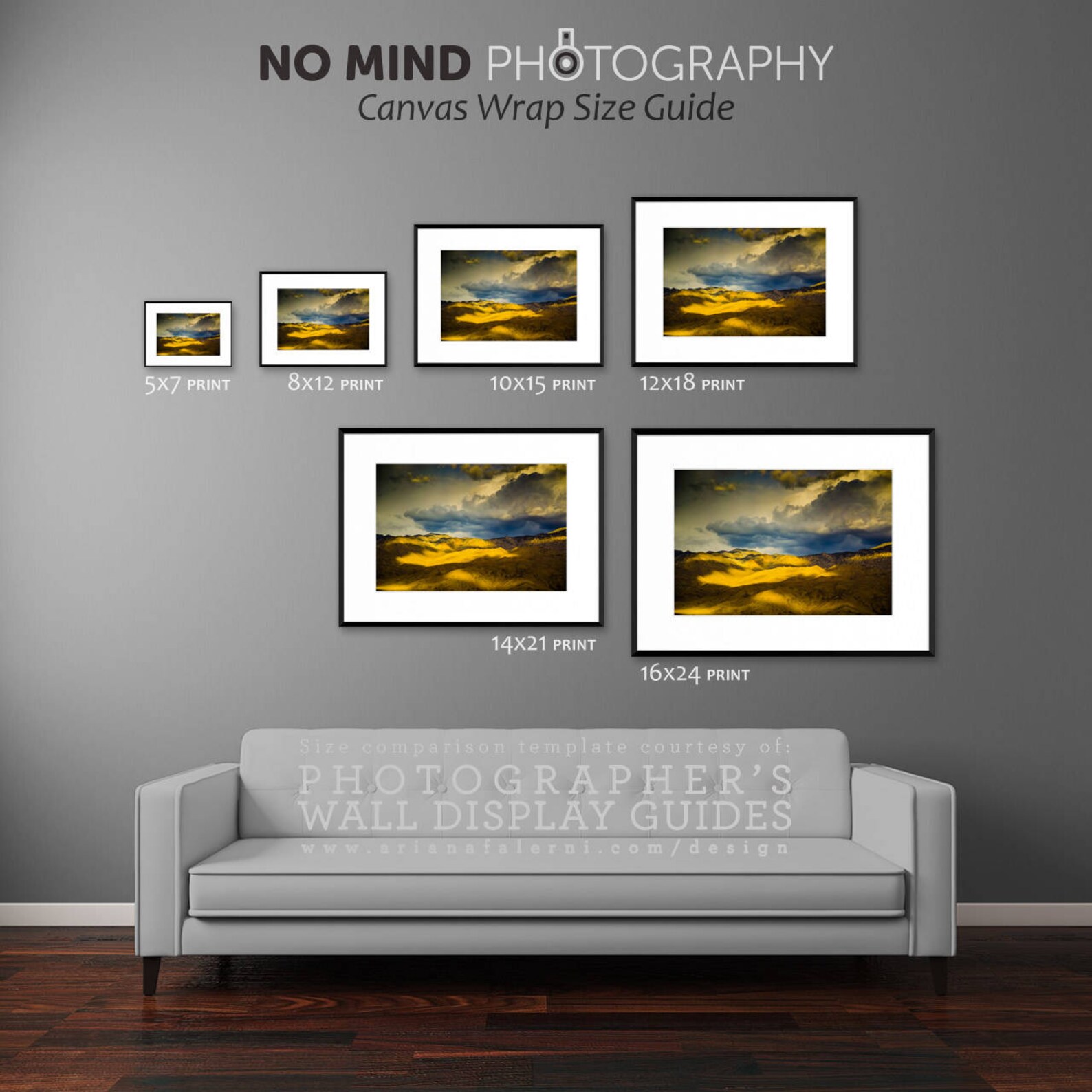 Landscape Photo Print Fine Art Photography Wall Art Yellow - Etsy