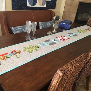 Sea Creature Extra Long Table Runner - Etsy