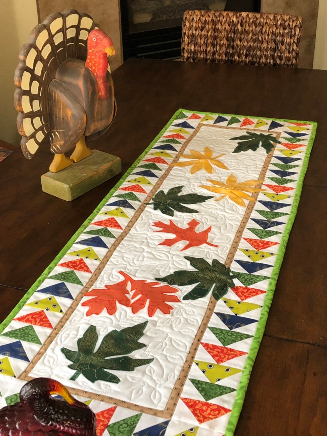 Fall Table Runner | Etsy