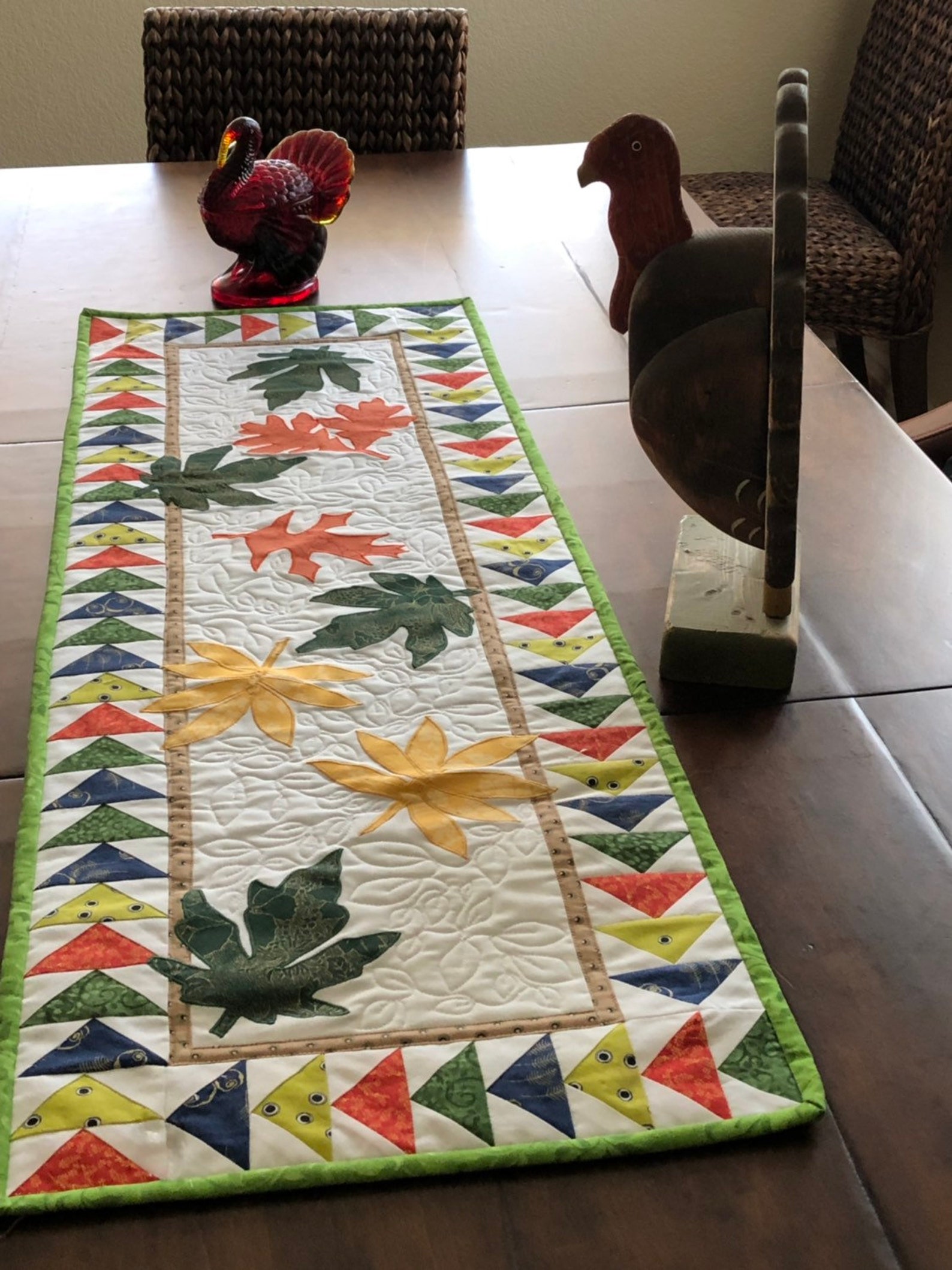 Fall Table Runner | Etsy