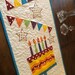Happy Birthday Table Runner - Etsy