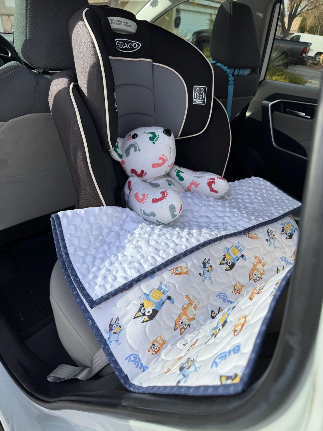 Bluey and Bingo Stroller/car Seat Quilt 2 - Etsy