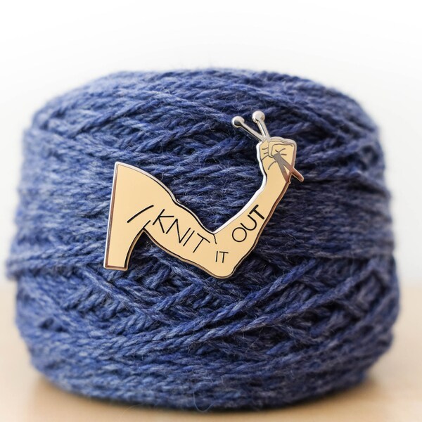 Knit Lapel Pin - Etsy