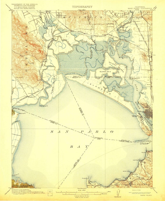 Mare Island Chart Nautical Chart N. M6 Libreria Del Mare