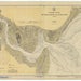 St. Simons Sound Map Notecards 1925 4.25x5.5 - Etsy