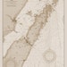 Door County Chart 1917 (sepia) - Nautical Chart Print - Etsy