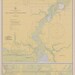Lake Charles to Sabine River Map - 1941 - Nautical Chart Print - Etsy