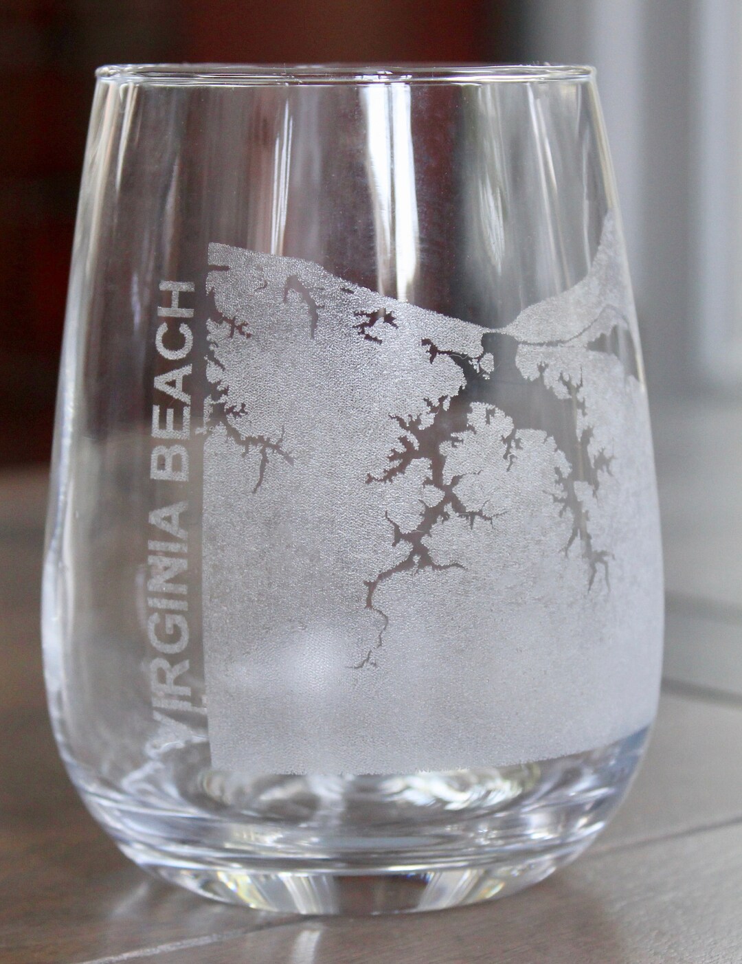Virginia Beach Map Glasses - Etsy