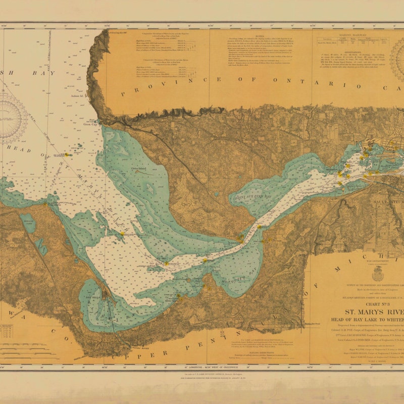 River Chart Marys - Etsy