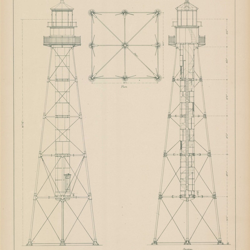 Lighthouse Plans - Etsy
