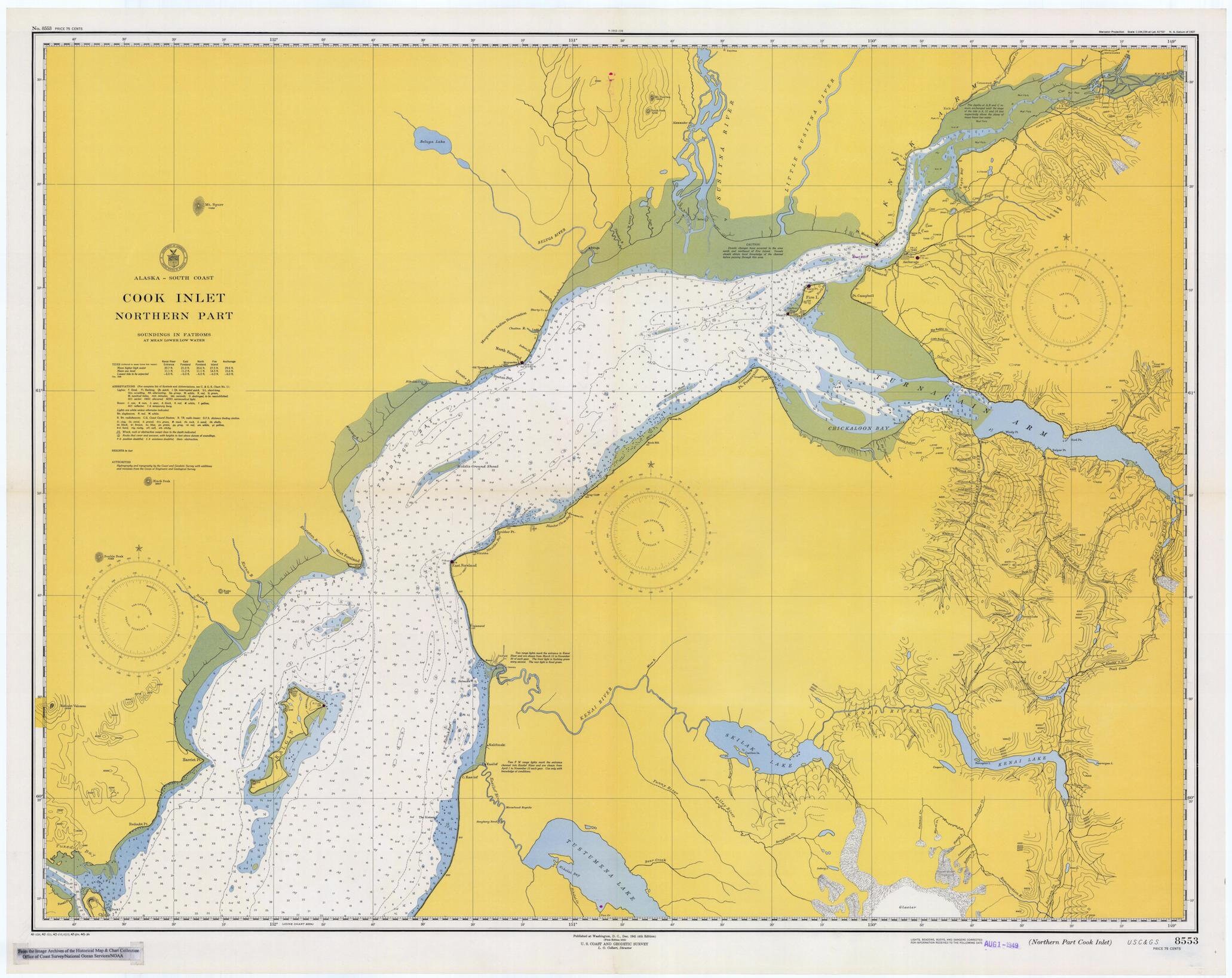 Nautical Charts Alaska