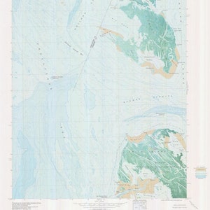 Kedges Straits Map - 1972 - Nautical Chart Print - Etsy