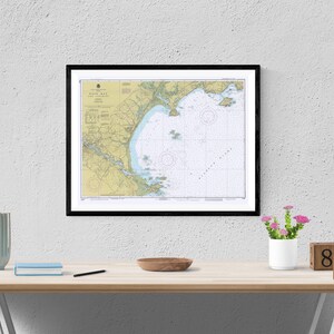 Saco Bay Map - 1981 - Nautical Chart Print - Etsy