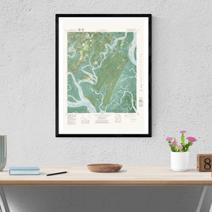 Isle of Hope Map - 1979 - Nautical Chart Print - Etsy
