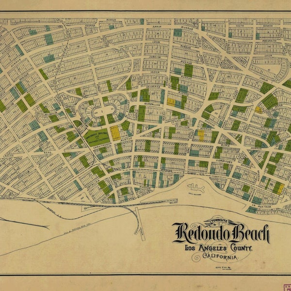 Redondo Beach Print - Etsy