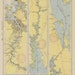 Norfolk to North River Map 1943 Nautical Chart Print - Etsy