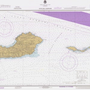 Anacapa Passage Map 1981 - Nautical Chart Print - Etsy