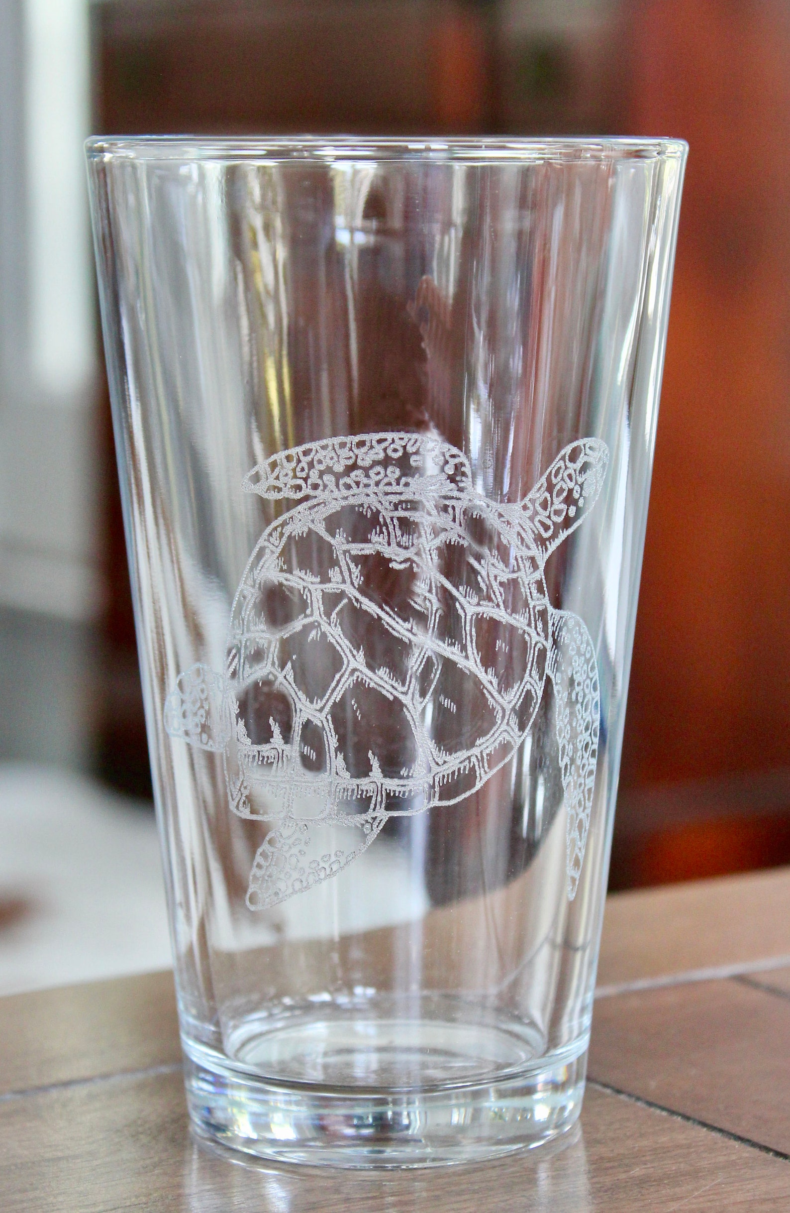 Sea Turtle Engraved Glasses - Etsy