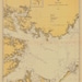 Pamlico Sound Map 1915 - Nautical Chart Print - Etsy