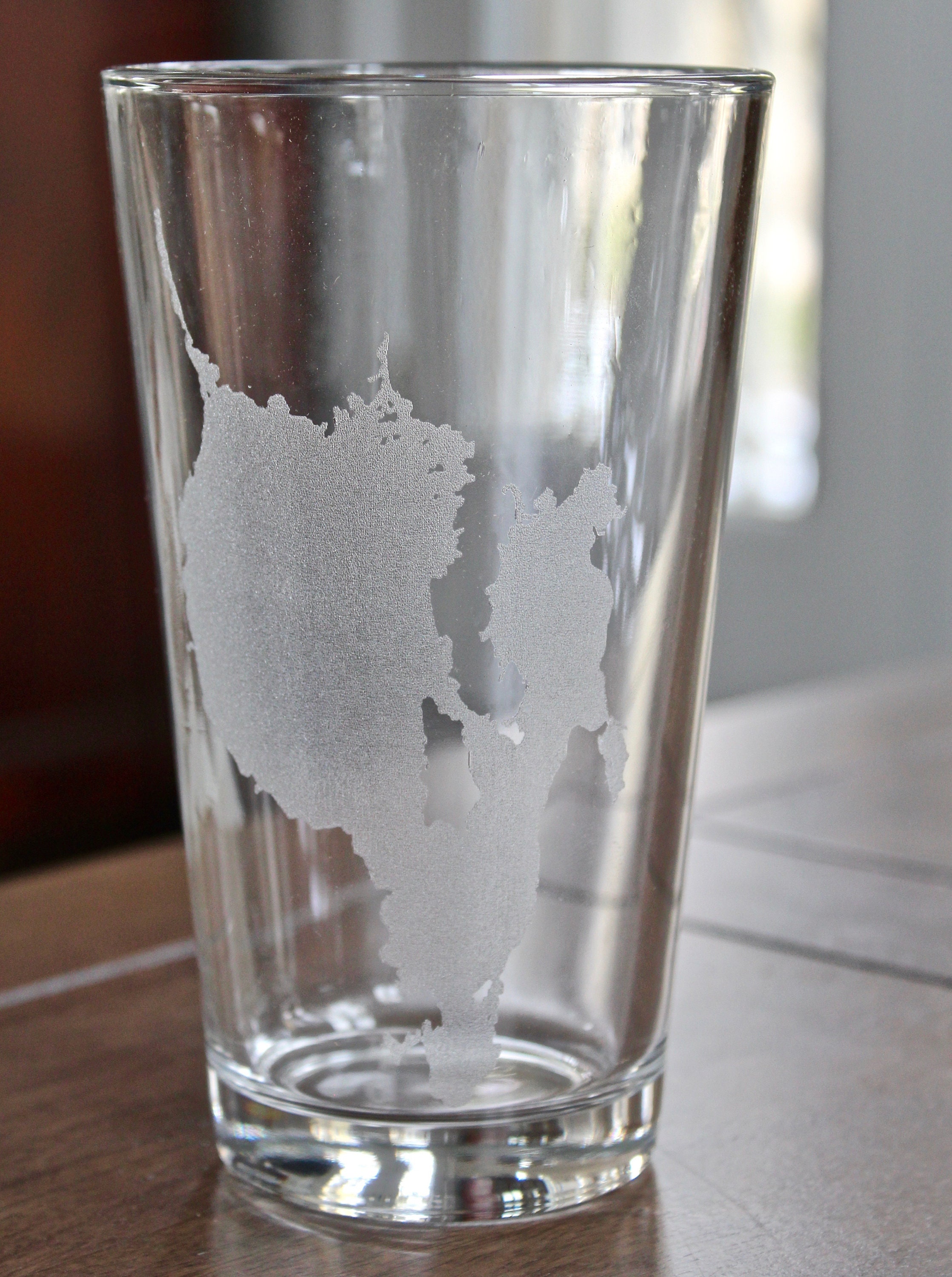 Sebago Lake Map Glasses | Etsy