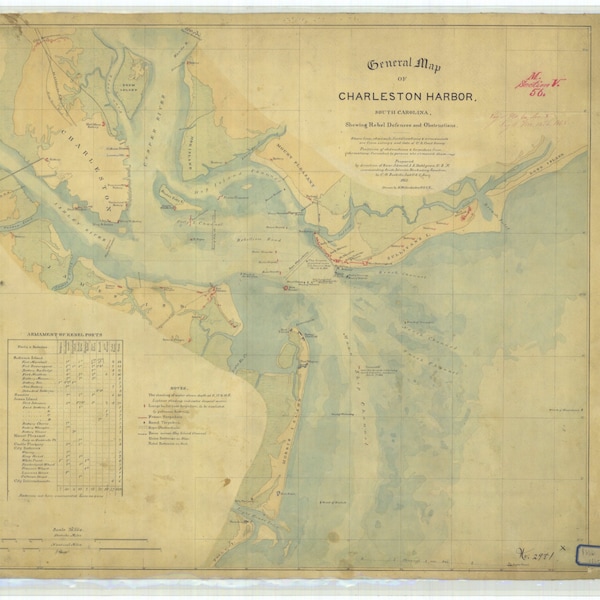 Charleston Map - Etsy