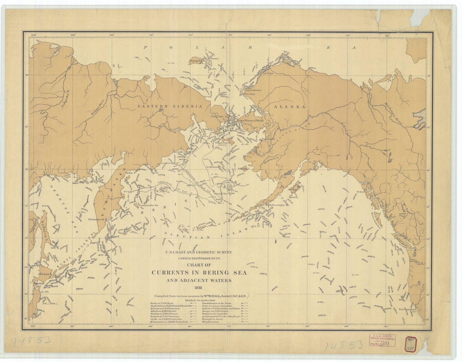 Bering Sea Map