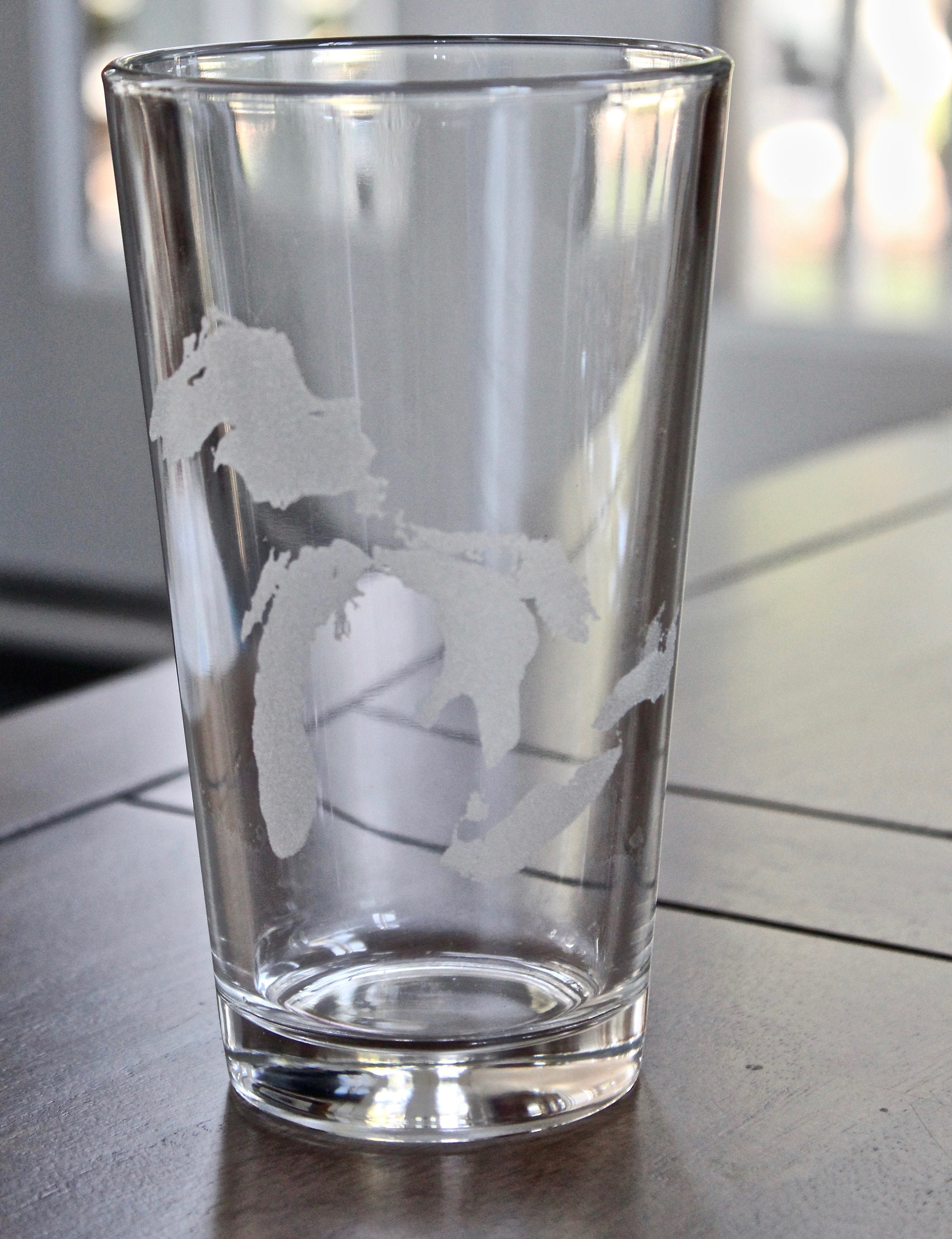 Great Lakes Map Glasses - Etsy