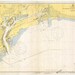 Los Angeles and Long Beach Harbor 1942 - Nautical Chart Print - Etsy