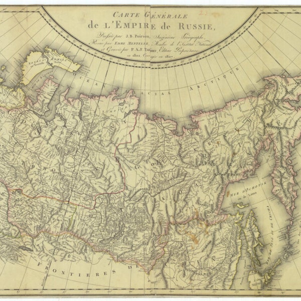 Russia Map - Etsy