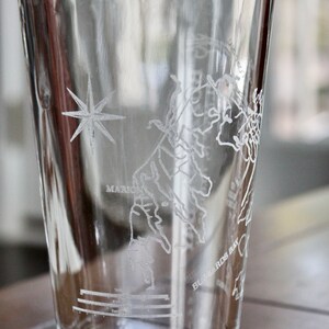 St. John Map Glasses Line Design - Etsy
